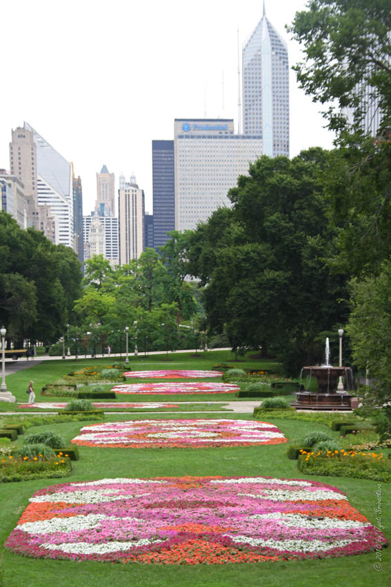 Public Art in Chicago: Gardens in the Grant Park