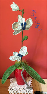 EszterStyle: horgolt orchidea