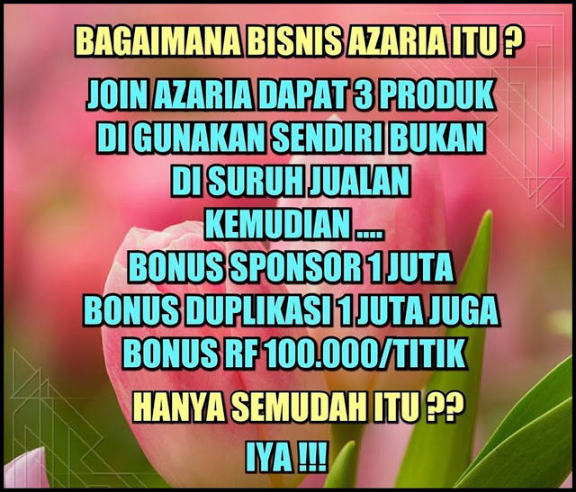 Rahasia Satu Juta Perhari di Azaria