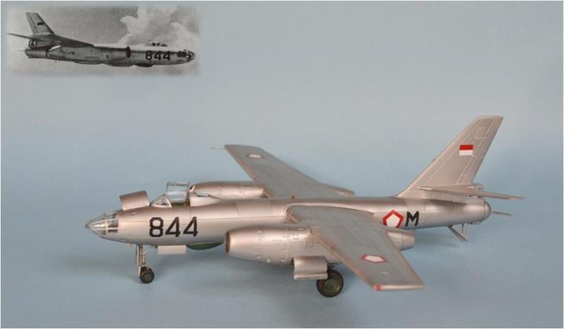 AIRPLANE SCALE MODELKIT: Ilyushin Il-28 Beagle