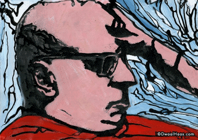 Dwaalhaas: Michel Foucault Painting