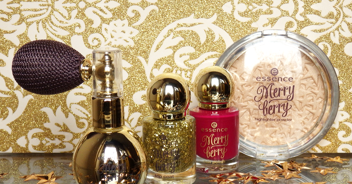 Review: Essence LE Merry Berry (highlighter, gold powder, nail polish ...