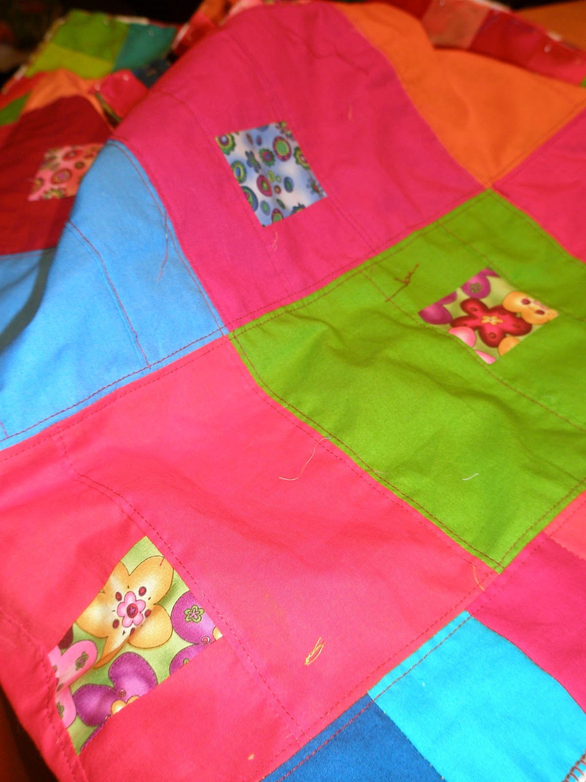 Un lloc de patchwork: Colcha para Helena