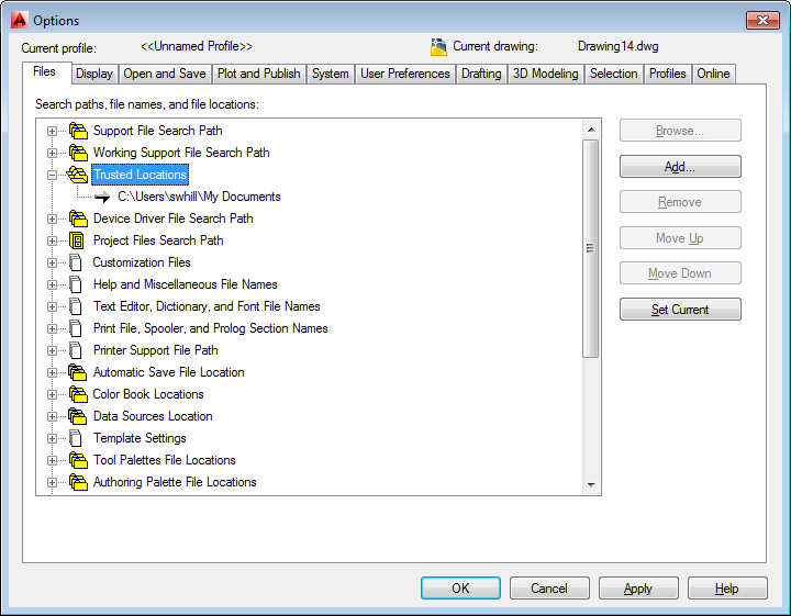 Beyond Civil3D: AutoCAD 2014 - New Security Features