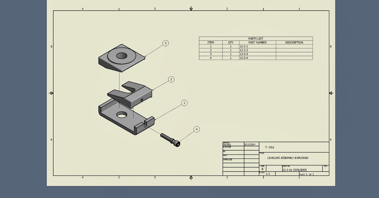 Survey of Engineering Graphics-Tim Gill