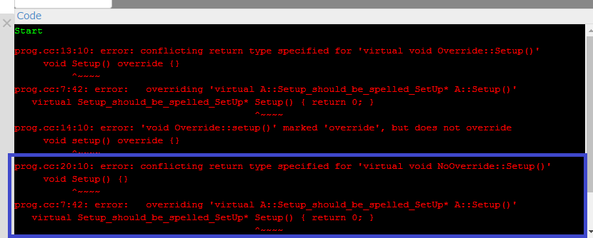 ブログズミ: [C++] override すべき関数の名前 typo に気づける idiom