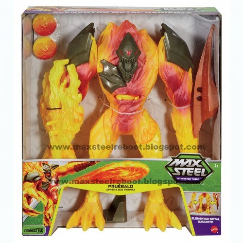 Max Steel Reboot: Elementor Metal Radiante y Moto Torbellino en tiendas