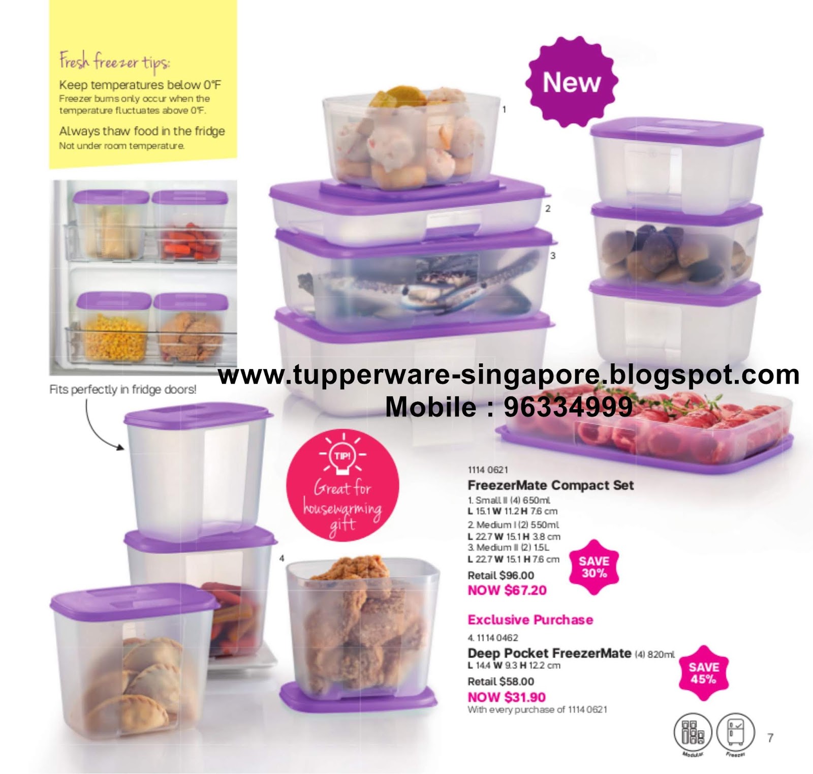 Buy Tupperware in Singapore