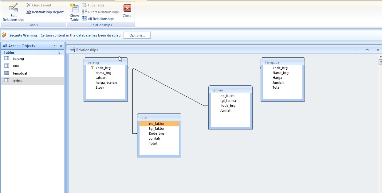 gadget: Contoh Database Access