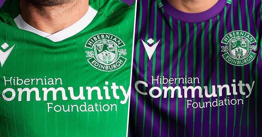 Hibernian FC 19-20 Home & Away Kits Released - Footy Headlines