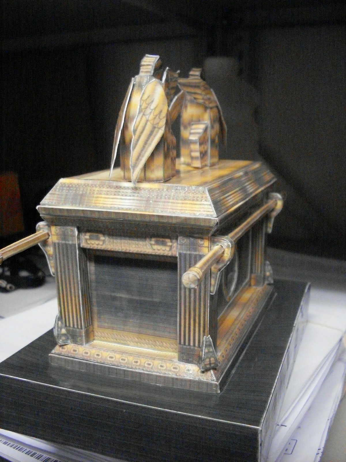 BLOG DO VÉIO ARTE EM PAPEL - PAPER MODEL E PAPER CRAFT: Arca da Aliança ...