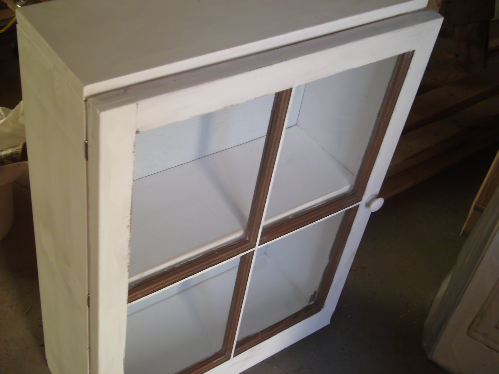 Full Circle Creations: Barn sash window cupboard...