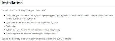 マーティーの工房日誌: bCNCのインストール（Win10 64bit）