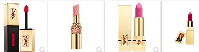 beautiful me plus you: Yves Saint Laurent lipsticks - swatches