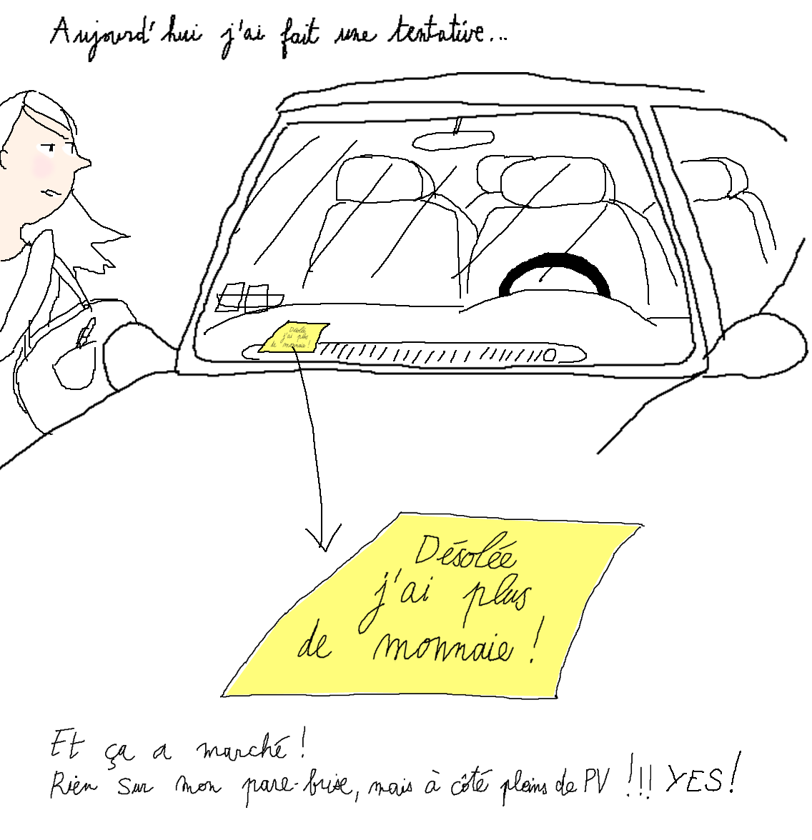 Camille QuiD: Contravention