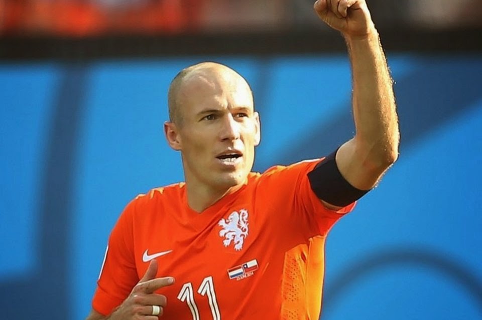 Arjen Robben, deportista del año 2014 en Holanda | El HIT GUATE RADIO