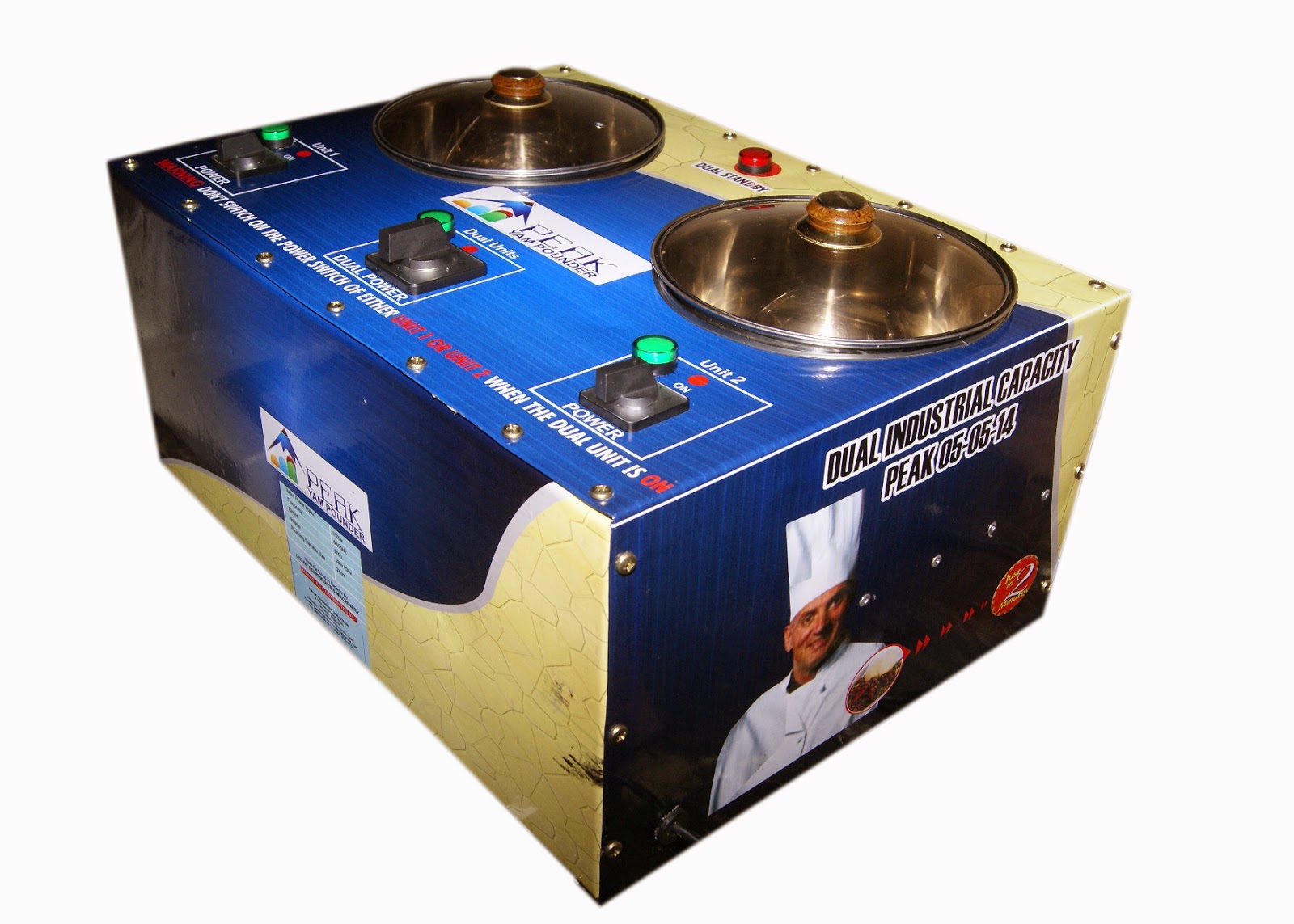 Peak Yam Pounder: Pound Yam In Just 2 Minutes