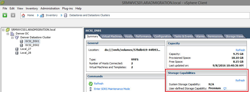 VMware Profile Driven Storage Configuration | TechCrumble