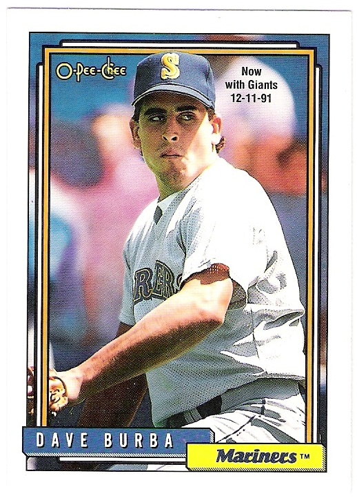 oh my o-pee-chee! (oh mon o-pee-chee!): 1992 dave burba