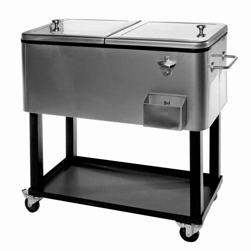 rolling cooler: rolling cooler cart