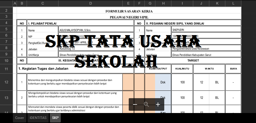 SKP Tata Usaha Sekolah