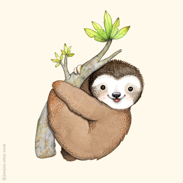 joojoo: U comme Unau . S is for Sloth