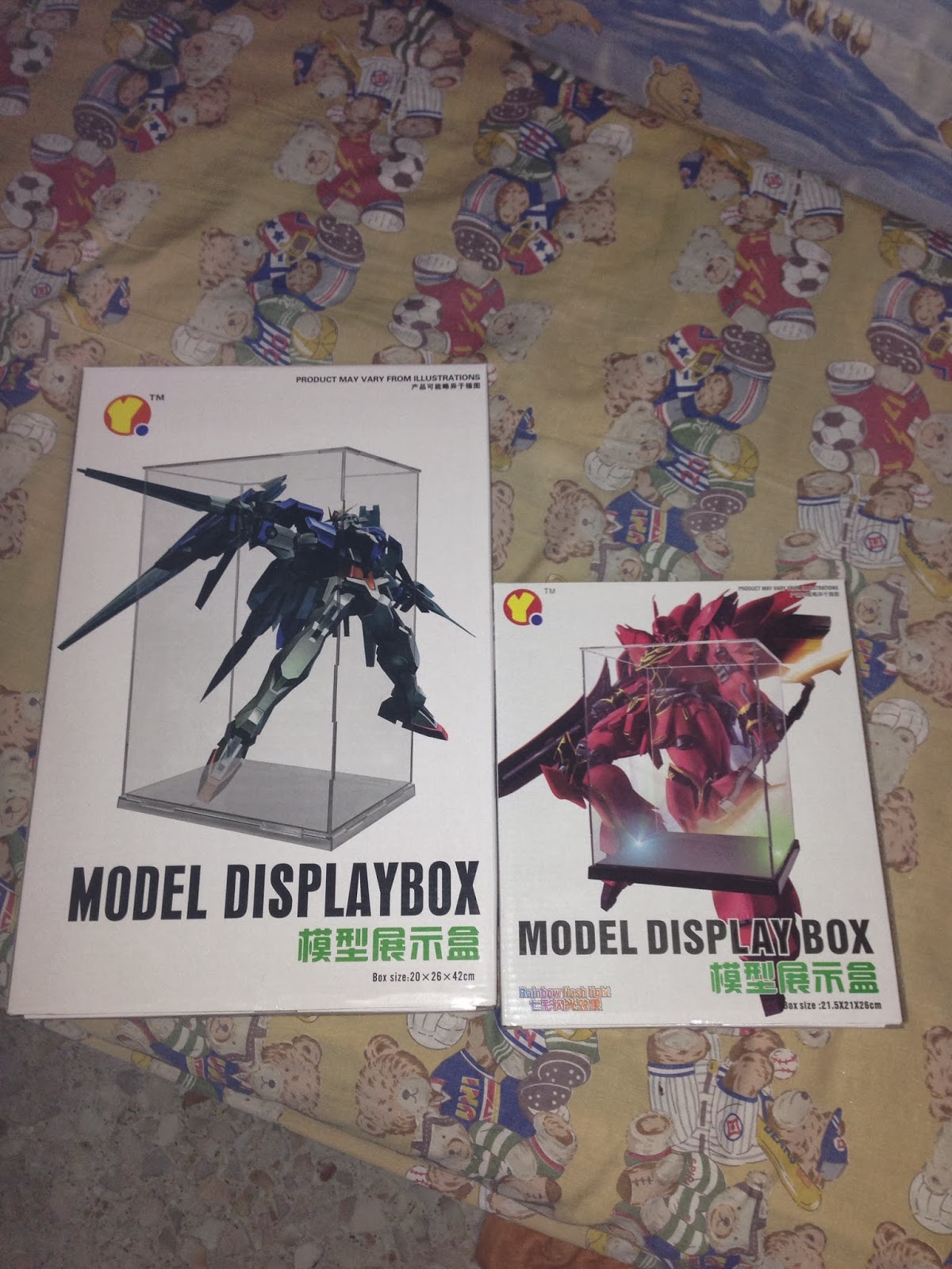 My Gundam Experience: [08] New Display Cases! XD