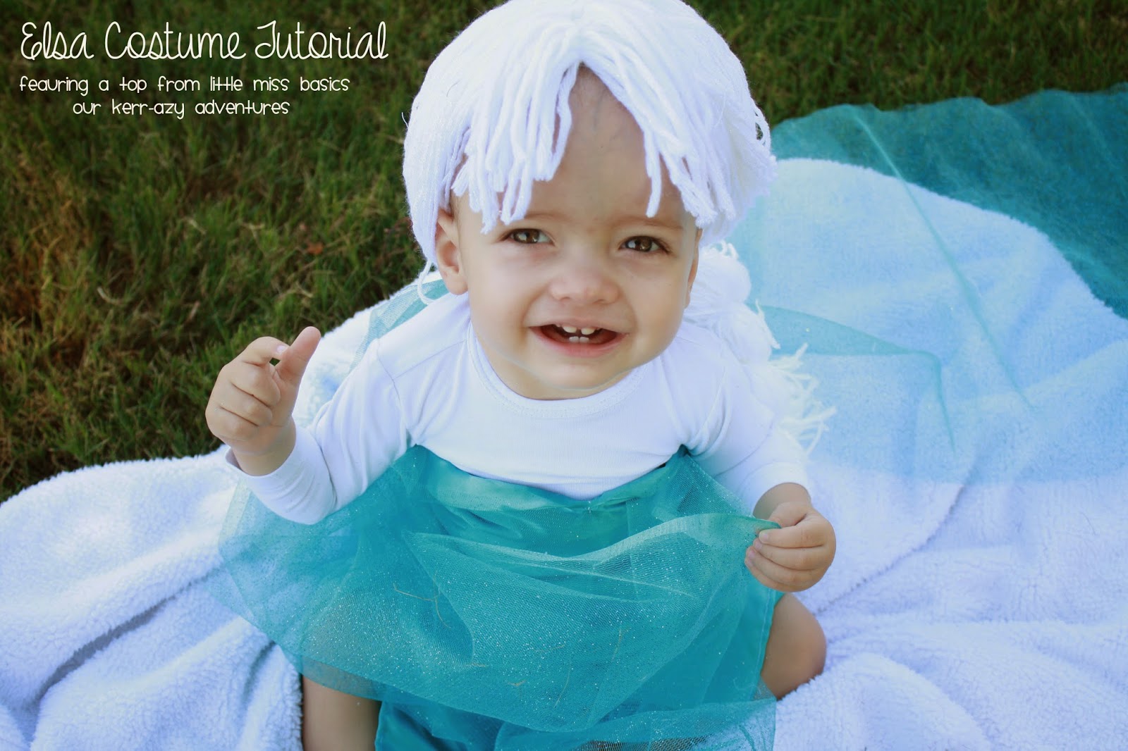 Our KERRazy Adventure: Baby Elsa Costume Tutorial