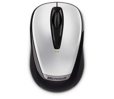 Badabings: New Microsoft Wireless Mobile Mouse 3000 v2 Light Gray model