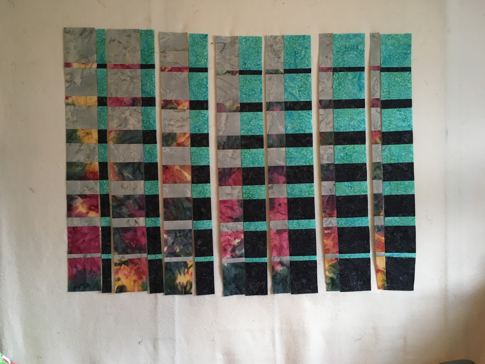 PamelaQuilts: Try a Technique - Conversion quilt