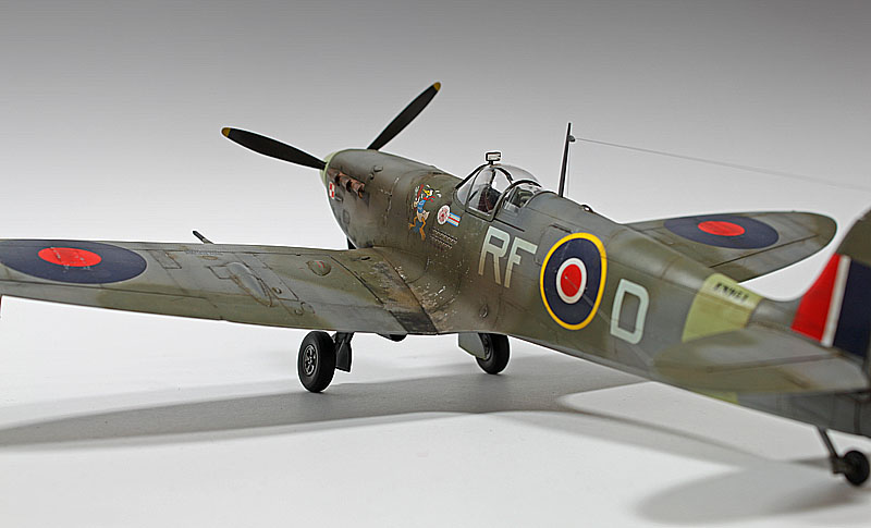 modelblitz: Spitfire MkVb, Jan Zumbach, 303 Polish Squadron