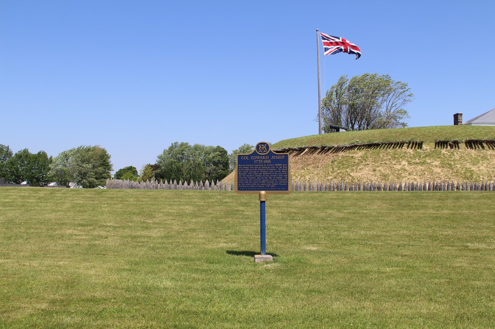 Memorials in Ottawa: Colonel Edward Jessup Plaque