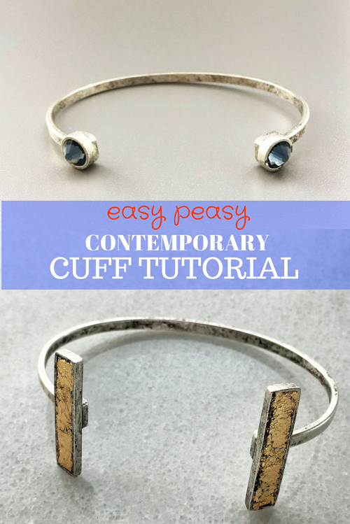 Easy Peasy Contemporary Cuffs Tutorial / The Beading Gem