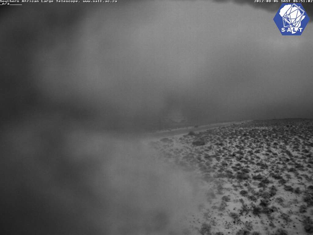 SA Weather and Disaster Observation Service: Snow Image: SALT Webcam ...