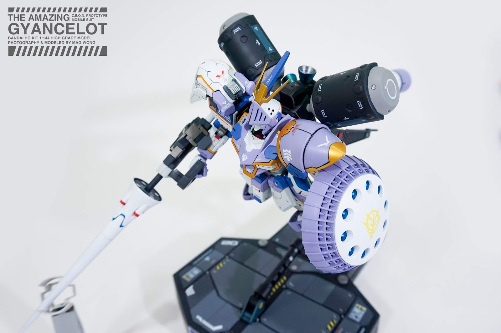 Custom Build: HGBF 1/144 "The Amazing" Gyancelot