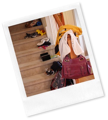 Tread Lightly: Simple Mother's Day Idea: Un-clutter Those Stairs!