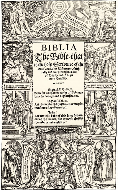 Heretic, Rebel, a Thing to Flout: The First Bible in English Goes To Print