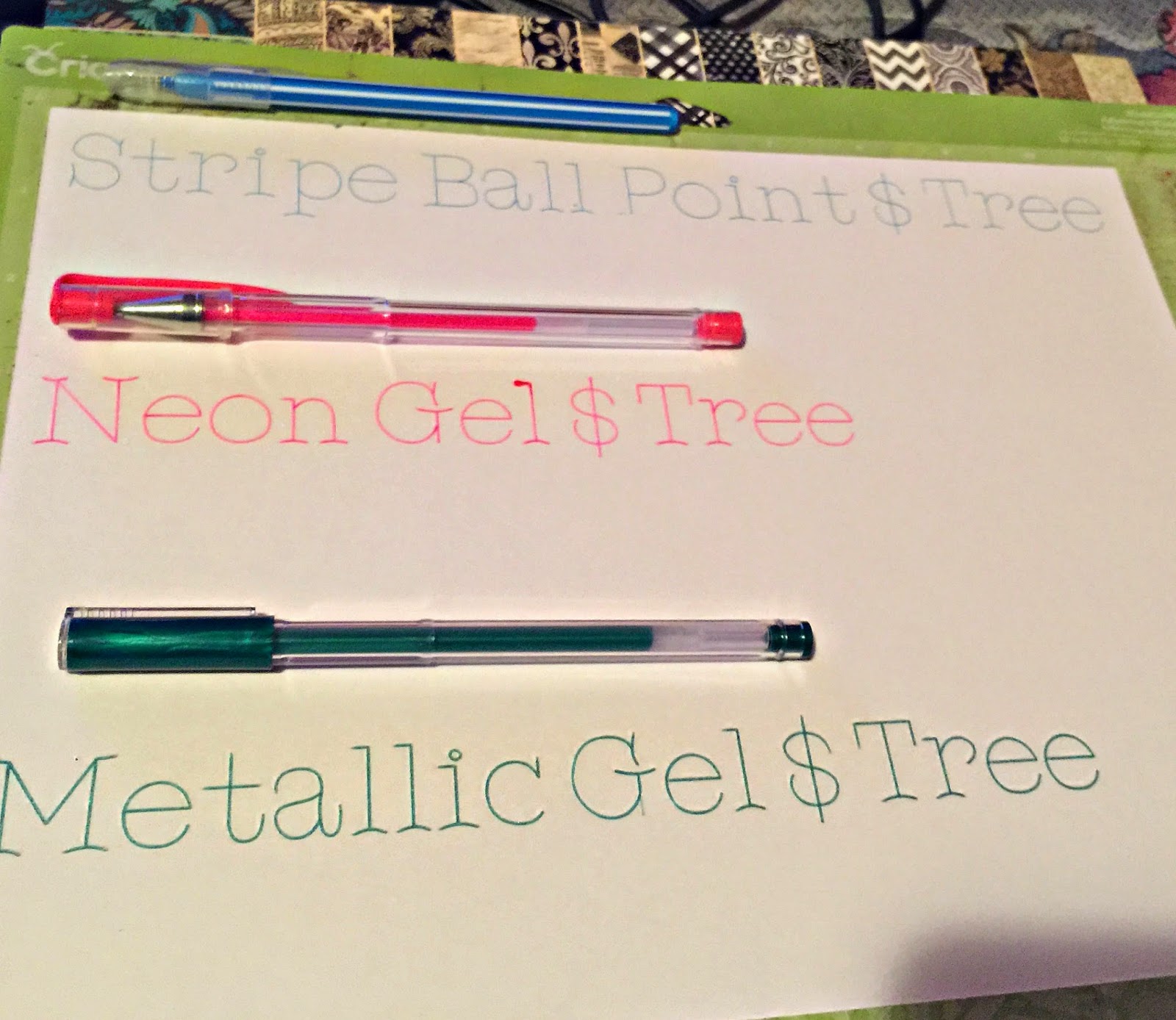 Rock, Paper, Diecuts!: Frugal Die-cutting: Gel PENS that work with ...