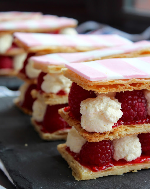 Emma Forth: Technical Thursday: Paul's Raspberry Millefeuille