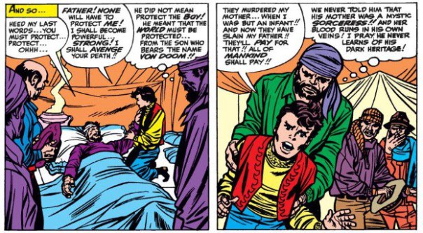 THE ARCHETYPAL ARCHIVE: MYTHCOMICS: "ORIGIN OF DOCTOR DOOM" (FF ANNUAL ...