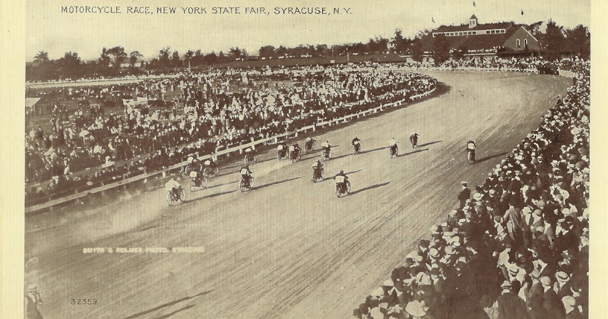 Fast is fast...: Dirt track racing at New york state fair, Syracuse, N.Y.