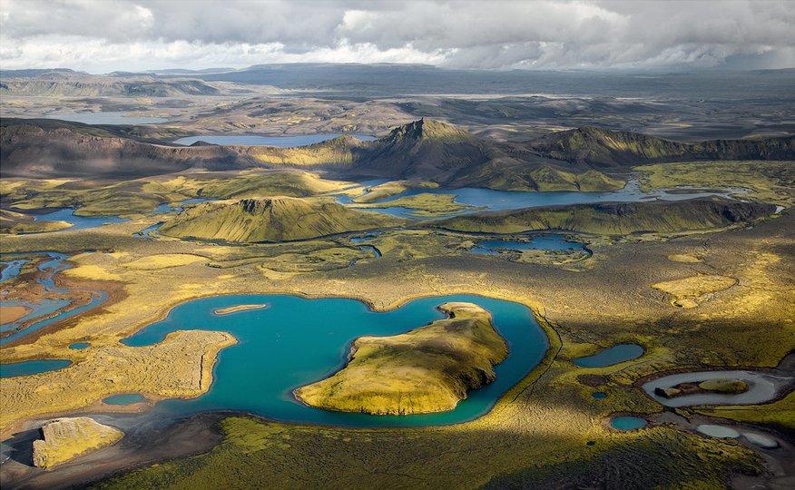Lagos naturales en las praderas - Lakes and nature | wallpaper hd ultra