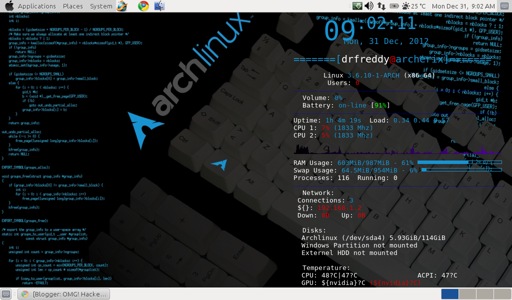 Pasang Tema Mac OS X Pada Arch Linux | OMG! Hackers?