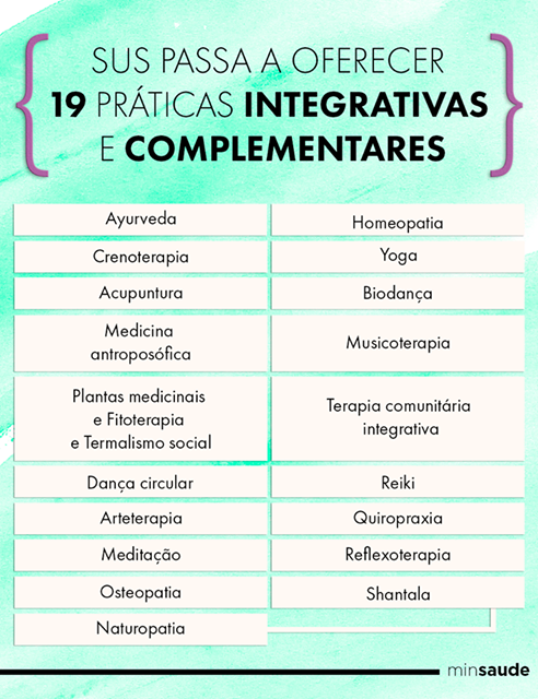 Vivências: SUS passa a oferecer 19 práticas integrativas e complementares