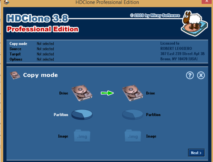 Tutoiral Cloning hardisk dengan HDclone
