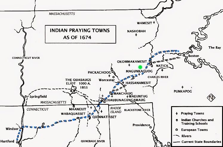 Rock Piles: Indian Trails (and rows of stones)