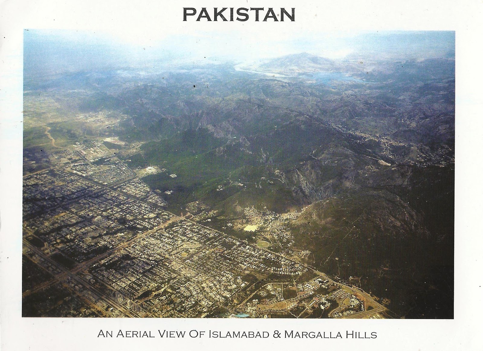 A Journey of Postcards: Islamabad, capital of Pakistan