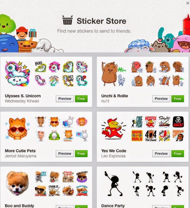 Penelope Marzec: Sticker Fun with Facebook Messenger