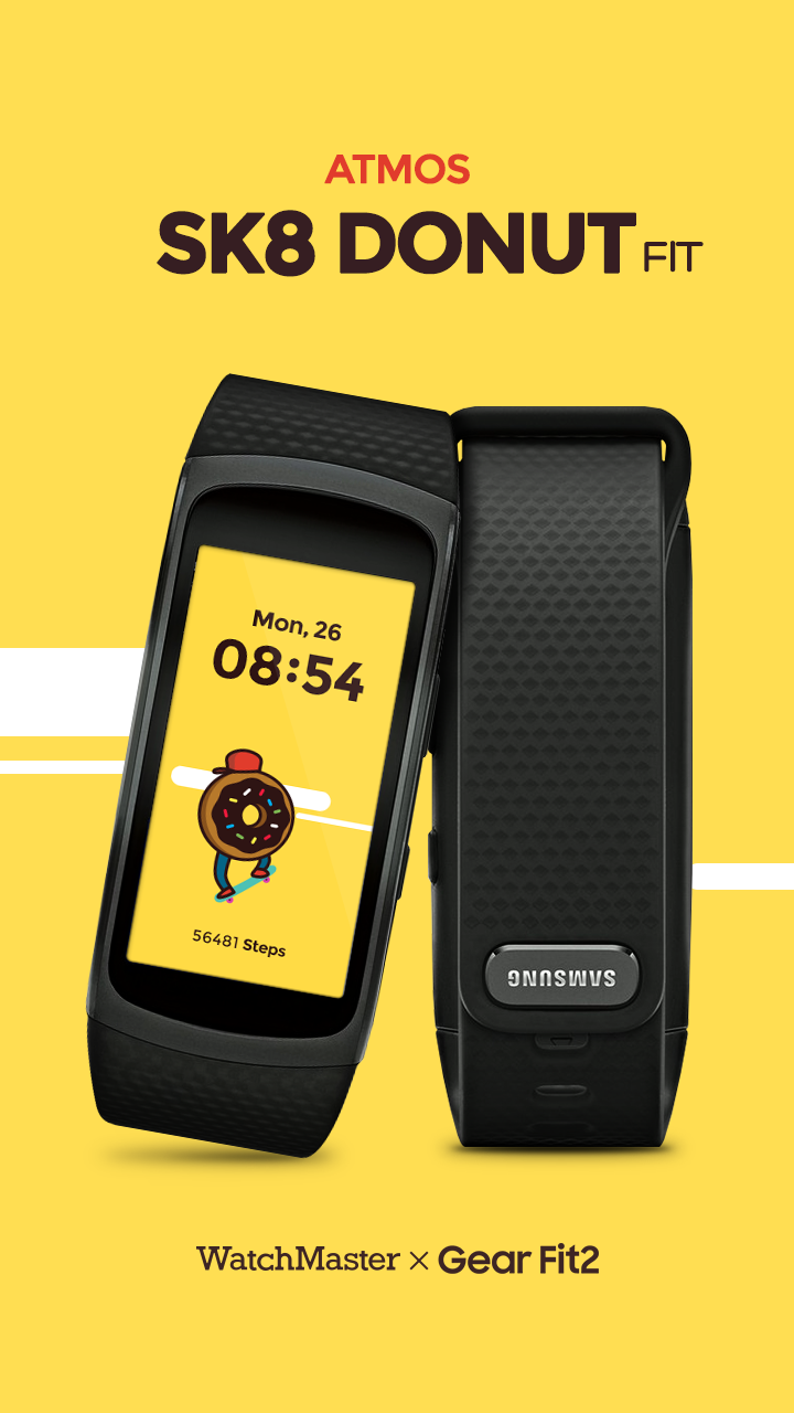 WatchMaster : Design your time: Born for Sports: Exclusive Watchfaces For Gear Fit2 from WatchMaster