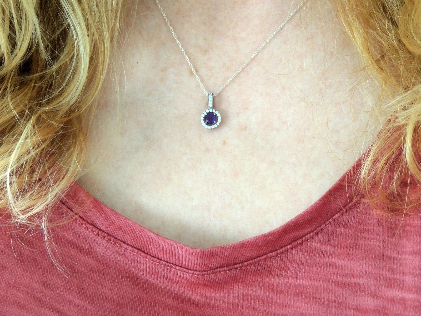 My New Happy: Anjolee Amethyst Necklace